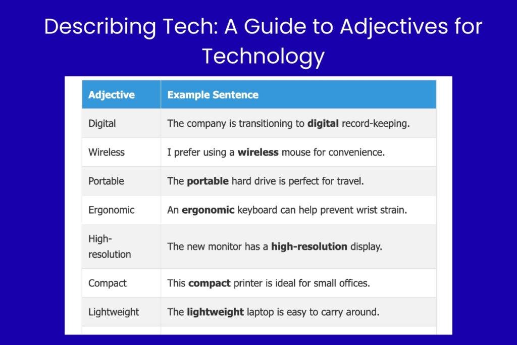 Describing the Night: A Guide to Adjectives for Night - Grammar Nerds